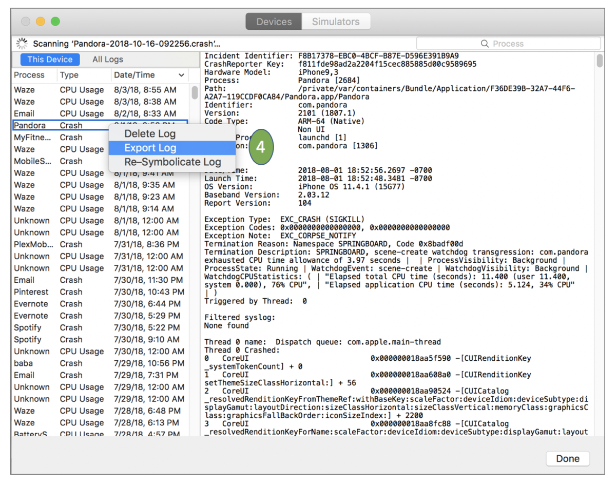How to Extract Secured iOS App Crash Logs for Troubleshooting How to Extract Secured iOS App Crash Logs for Troubleshooting