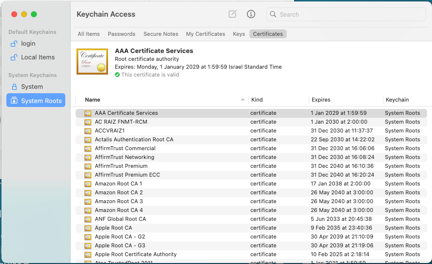 Appdome | How to Extract Root CA certificates from Websites to Use in ...
