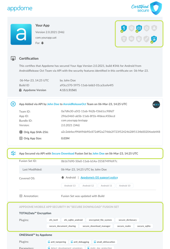 Appdome | How to Apply Data-at-Rest Encryption for Downloads via ...