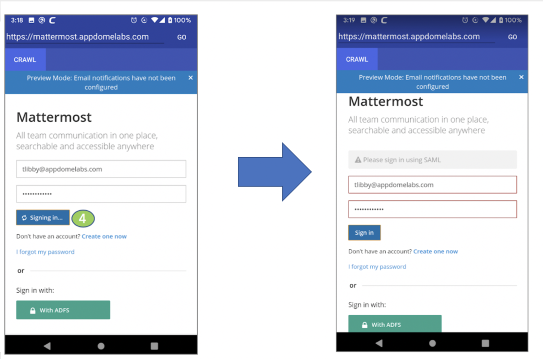How to Verify Connectivity with Appdome Android Browser