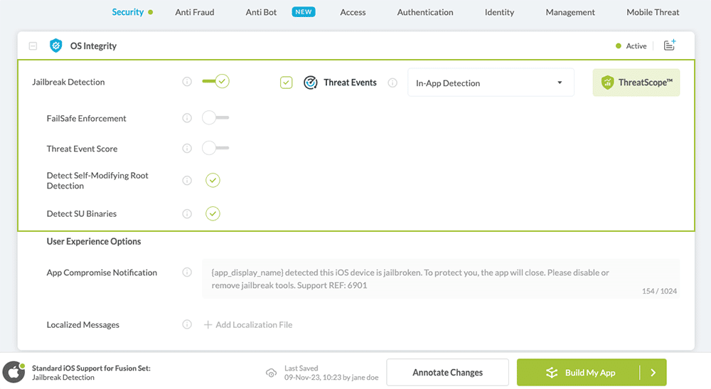 Threat-Events™, In-App Threat Intelligence in Swift Apps