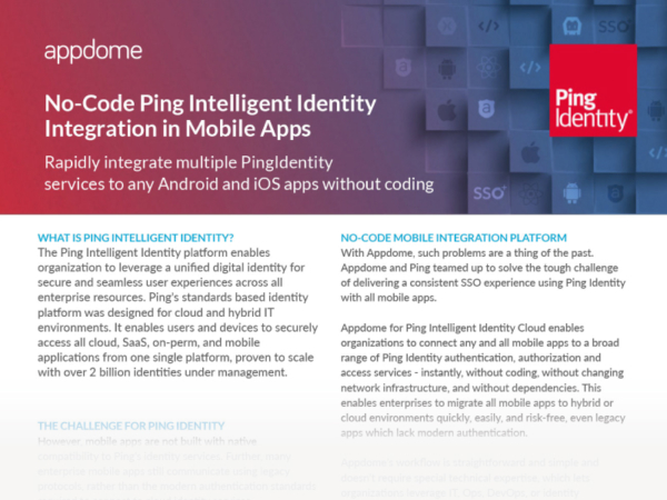 Ping Identity Mobile | Fast and Easy on Appdome