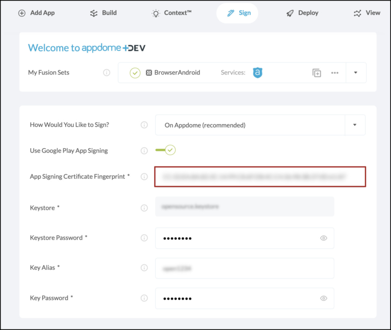 How to Code Sign Secured Android App with SHA Fingerprint Google Cert in DevSecOps Build System