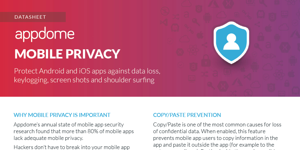 Appdome No Code Mobile Privacy Protection For Android And Ios Apps