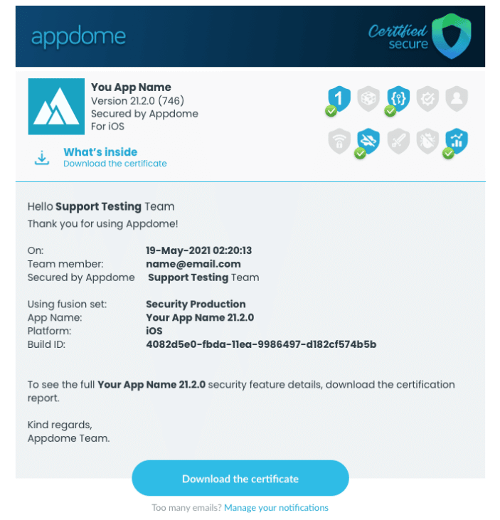 Using Certified Secure™ Android & iOS Apps Build Certification in ...