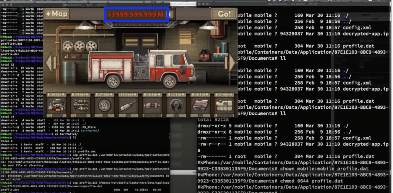 Devsec Blog Mobile Game Modding Using Dynamic Code Injection And Memory Editing