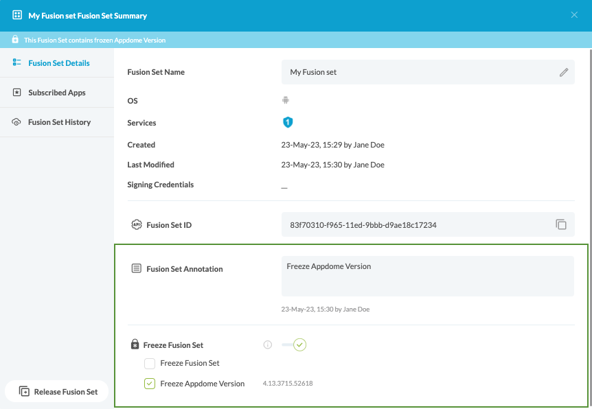 Appdome | How to Lock Mobile App Protection Templates