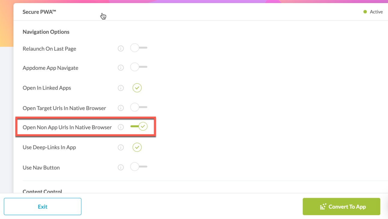 How to Open Non-App URLs Using the Native Browser