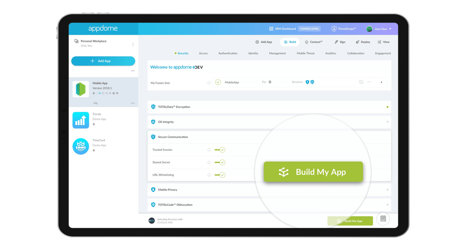 Appdome Platform | Cyber Defense Automation for Mobile Apps