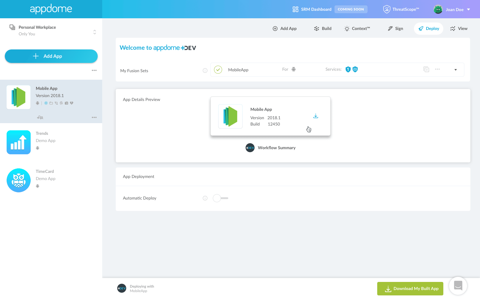 Appdome Platform | Cyber Defense Automation for Mobile Apps