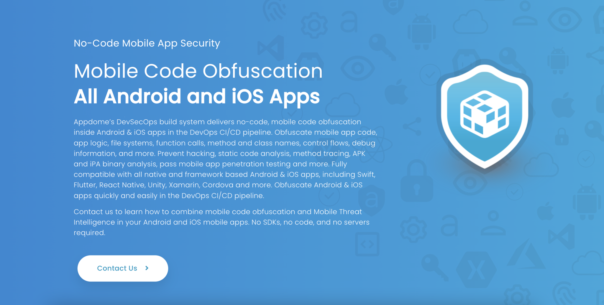 Appdome | Code Obfuscation for Android & iOS Apps | No-code