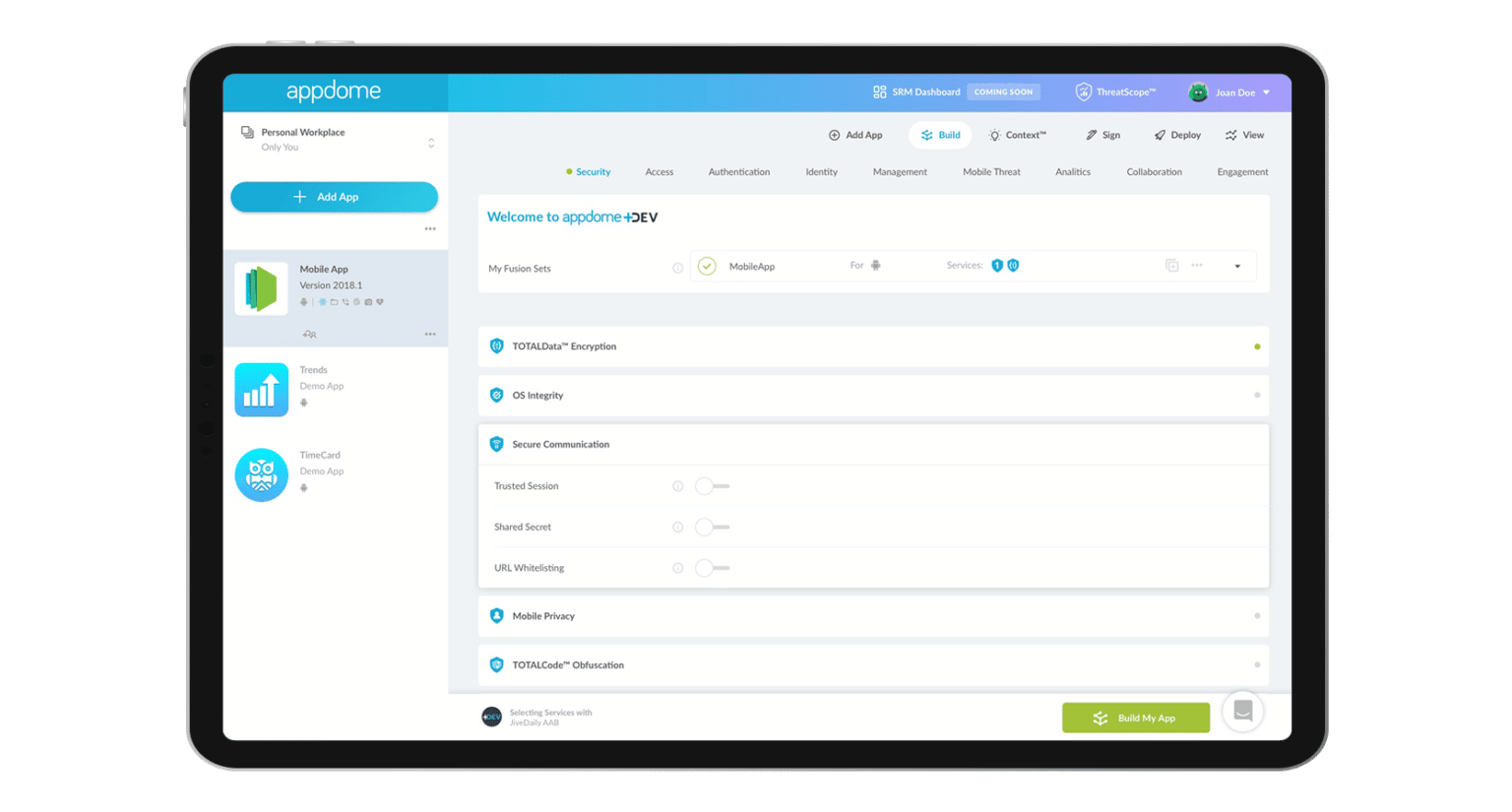 Appdome Platform | Cyber Defense Automation for Mobile Apps