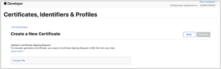 Appdome | How to Generate a P12 Certificate for Signing an iOS App