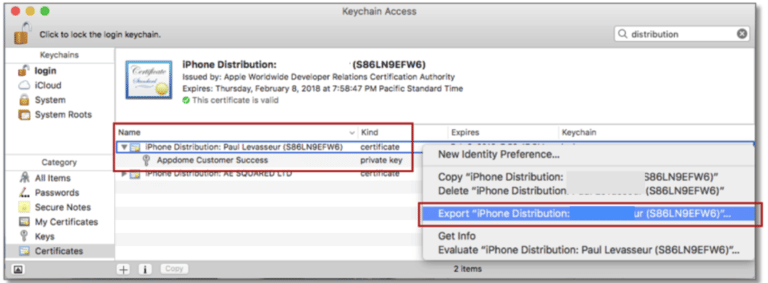 Appdome | How to Generate a P12 Certificate for Signing an iOS App