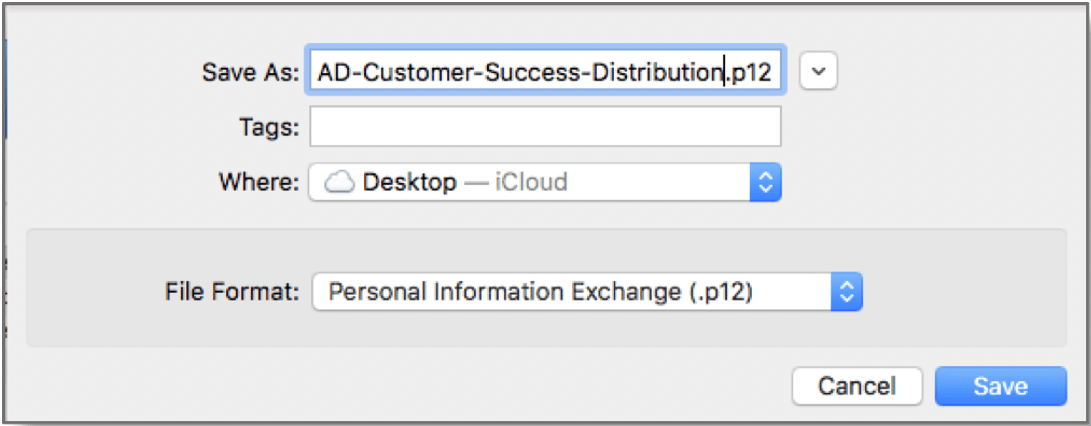Appdome | How to Generate a P12 Certificate for Signing an iOS App