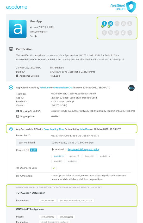 Appdome | Optimize Load Time for Android Dex Obfuscation Using AI