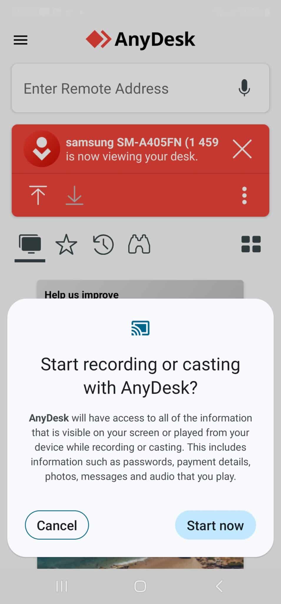 Appdome | How to Test Anti Remote Desktop Scam for Android in AnyDesk