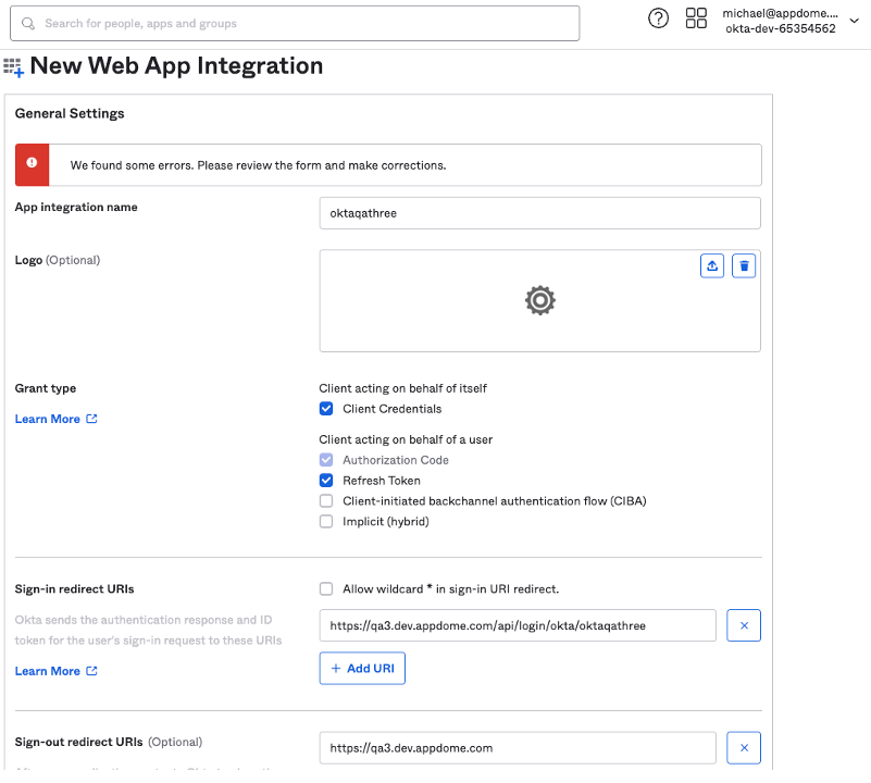 Appdome | Configuring Appdome Authentication via Okta