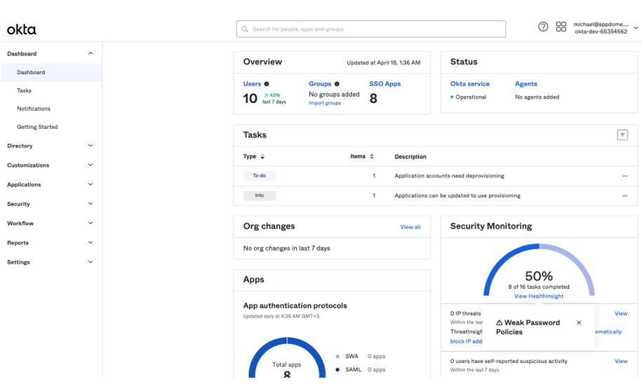 Appdome | Configuring Appdome Authentication via Okta