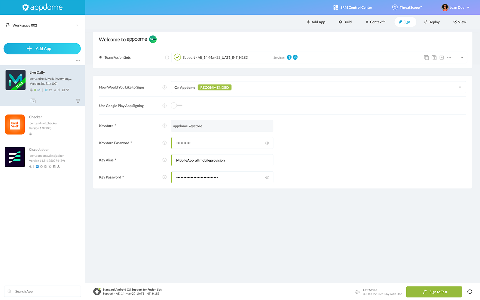 Appdome Platform | Cyber Defense Automation for Mobile Apps