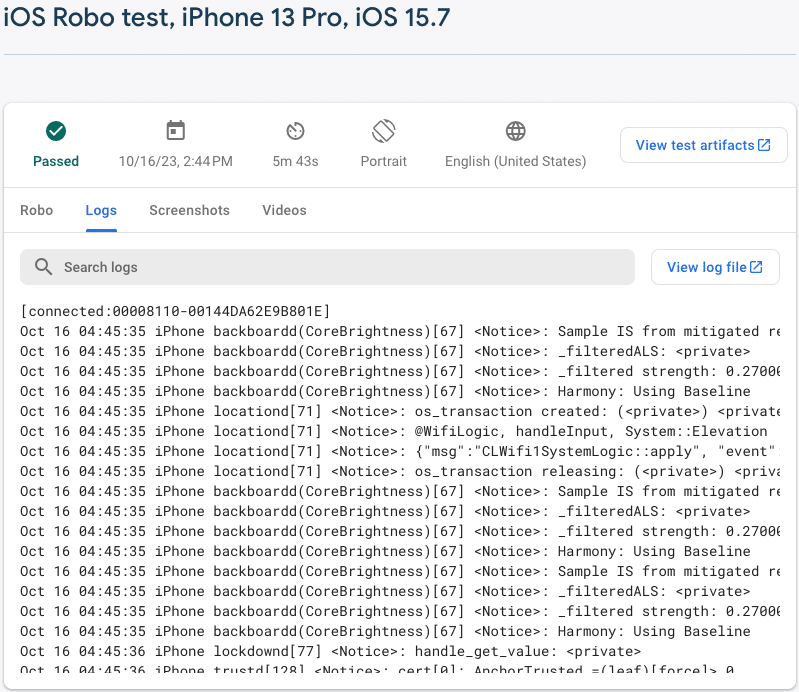 How to Test Secured iOS Apps on Google Firebase Robo Test