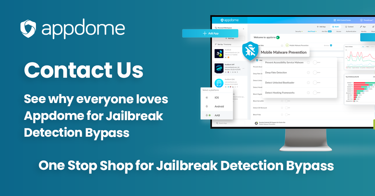 Better iOS Anti-Malware Defense - Contact Us, Appdome