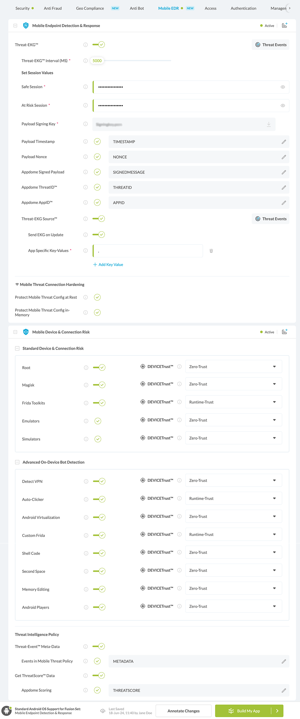 Appdome | How to use Threat-EKG with Appdome's Mobile EDR