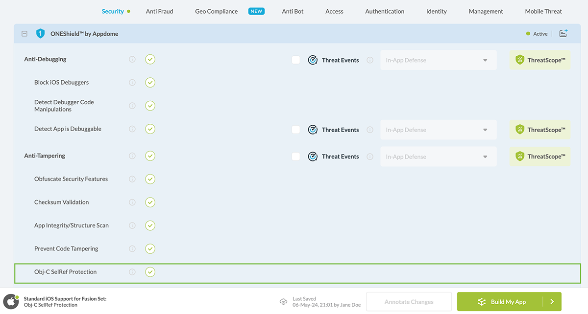 Appdome | How to Protect Obj-C SelRef iOS Apps with Appdome OneShield