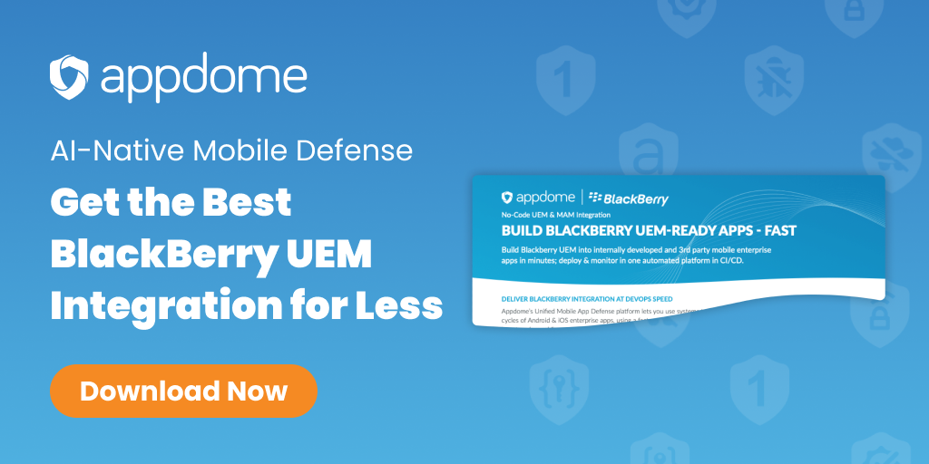 Free Guide, Appdome for BlackBerry Dynamics in CI/CD