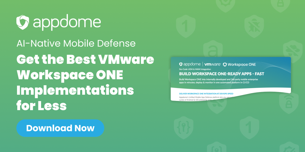 Free Guide, Appdome for VMware Workspace ONE in CI/CD