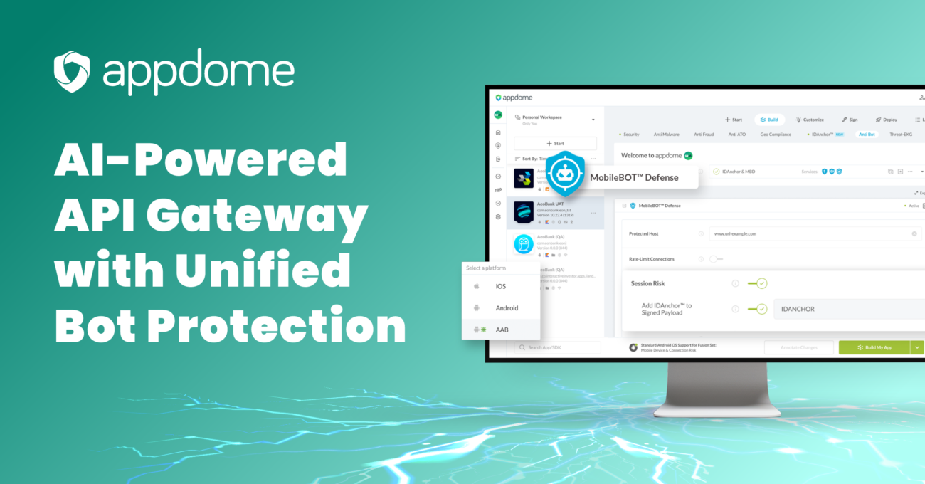 Build Mobile API Gateway with AI | Appdome + IDAnchor